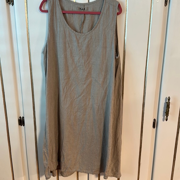 Flax | Dresses | Flax Linen Dress | Poshmark